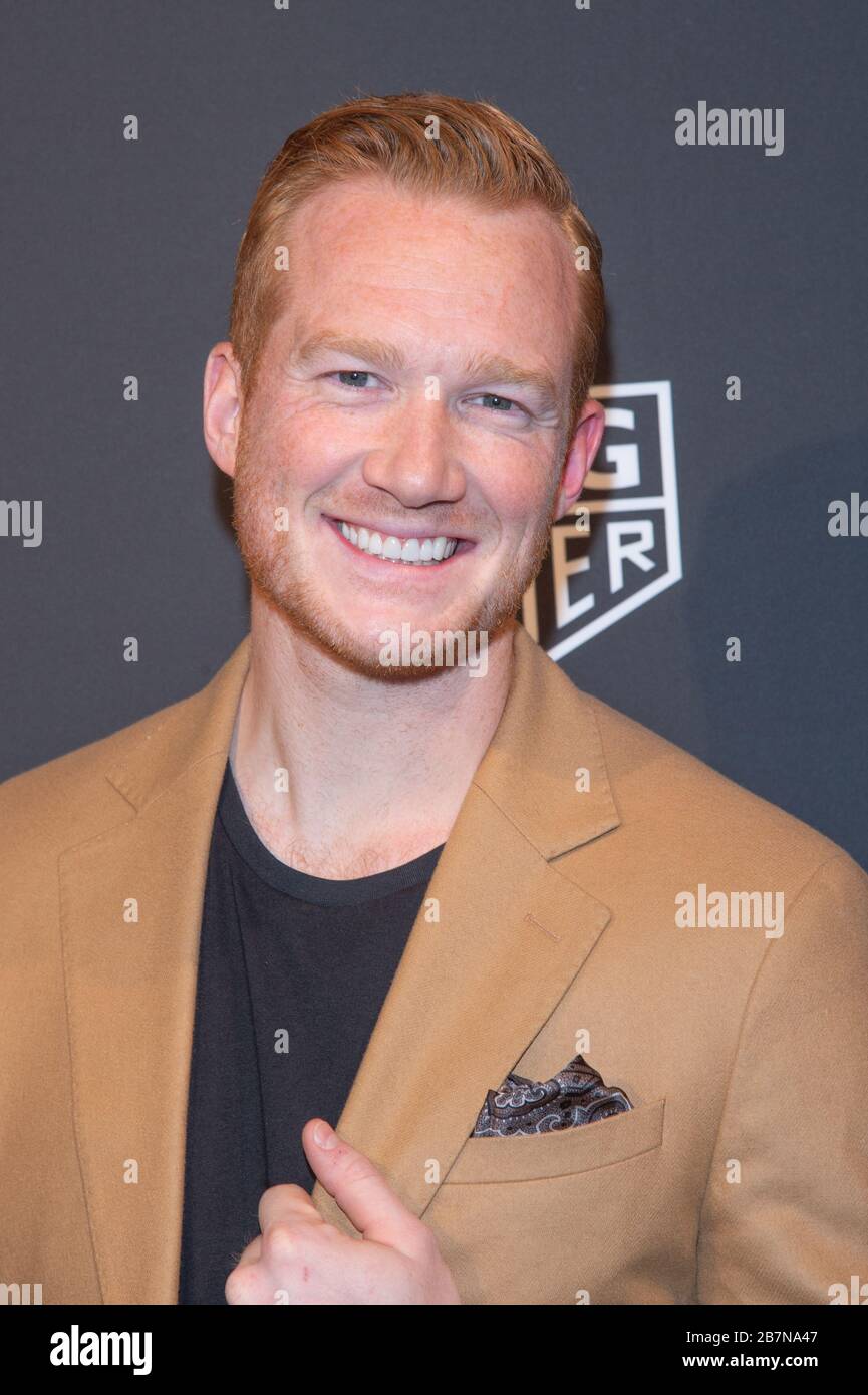 NEW YORK, NEW YORK - MARCH 12: Greg Rutherford attends The Launch of ...