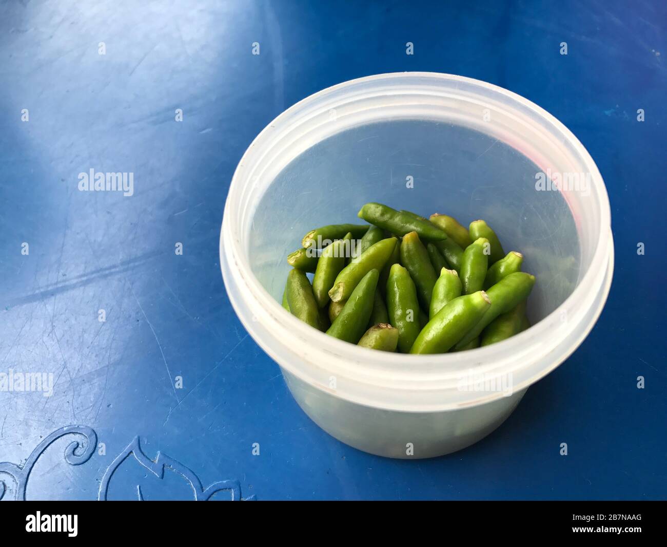 Fresh chilli green, Paprika, Green Grained, Spiced chilli Stock Photo ...