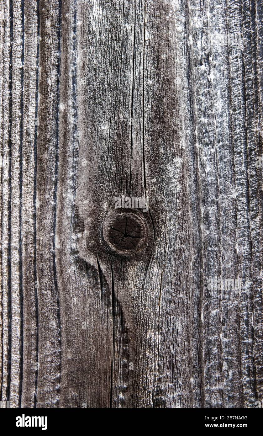 Weathered wood with knothole, wood structure, Austria Stock Photo - Alamy