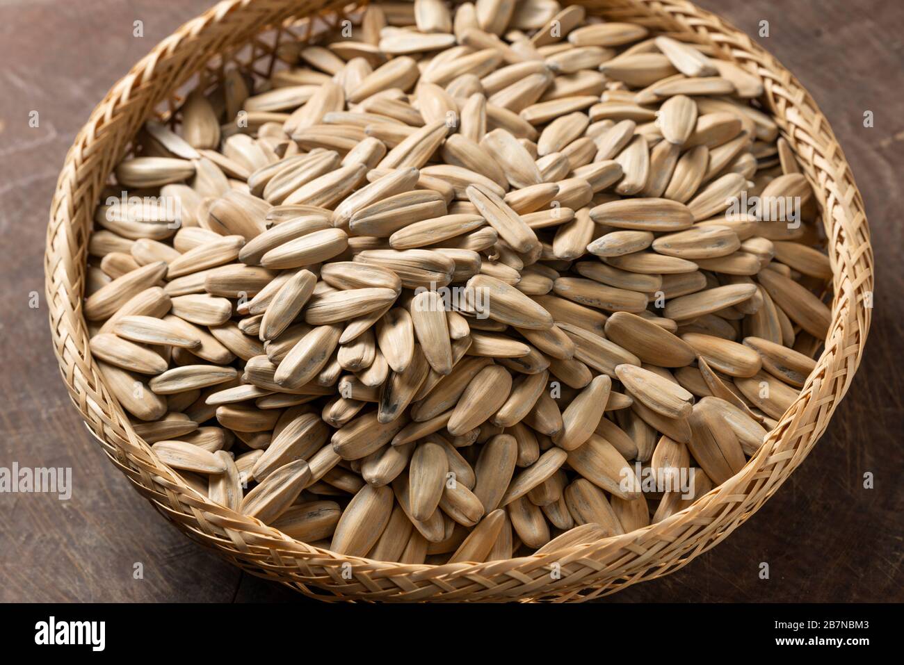 Sunflower Seeds And Tea, Chinese Culture Stock Photo - Alamy