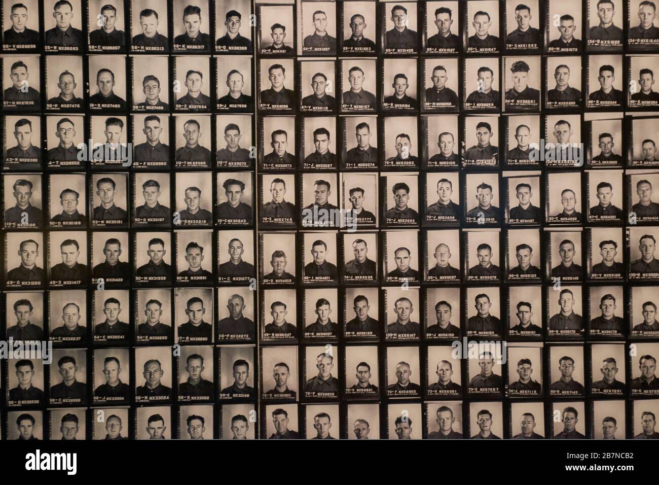 Photographs of some of the soldiers who died on Sandakan death marches ...