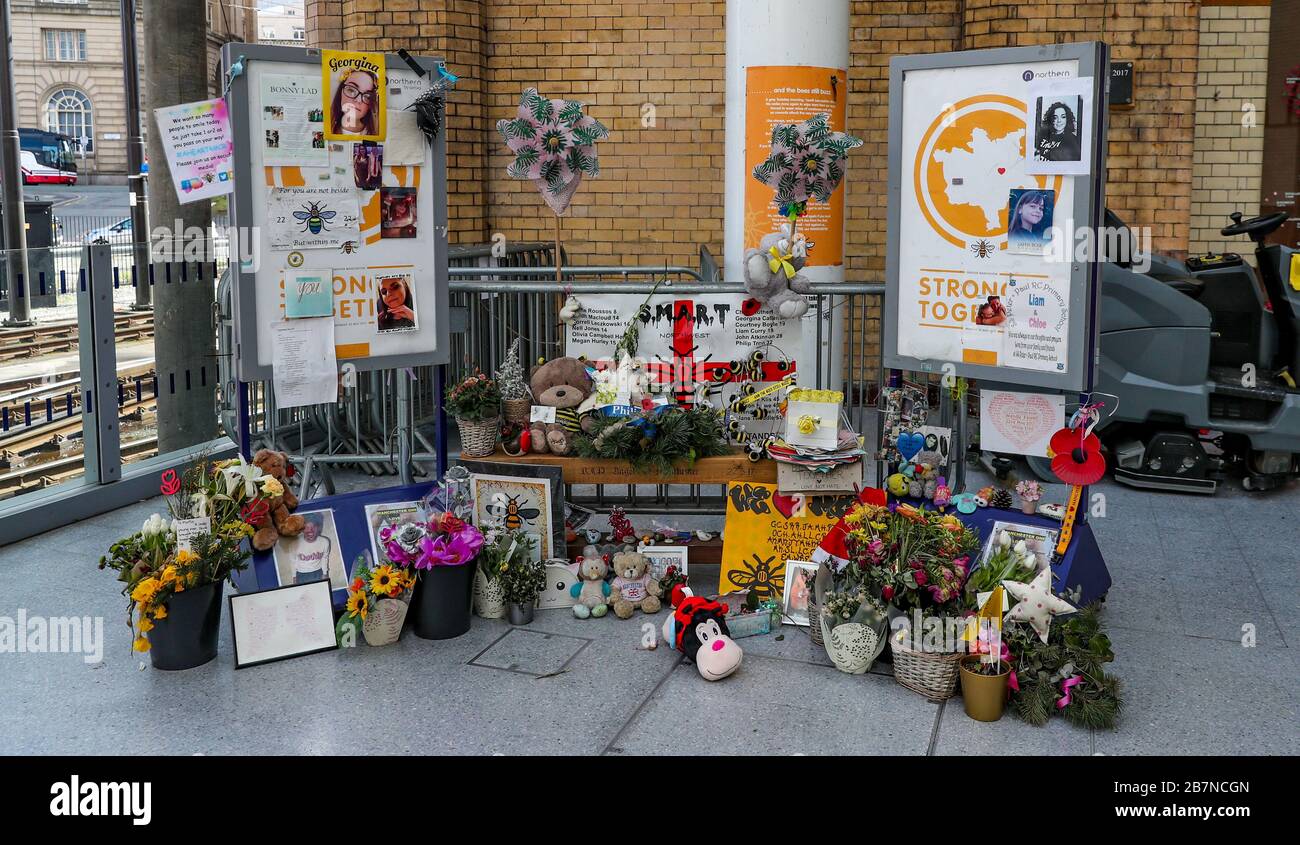 Manchester arena memorial hi-res stock photography and images - Alamy