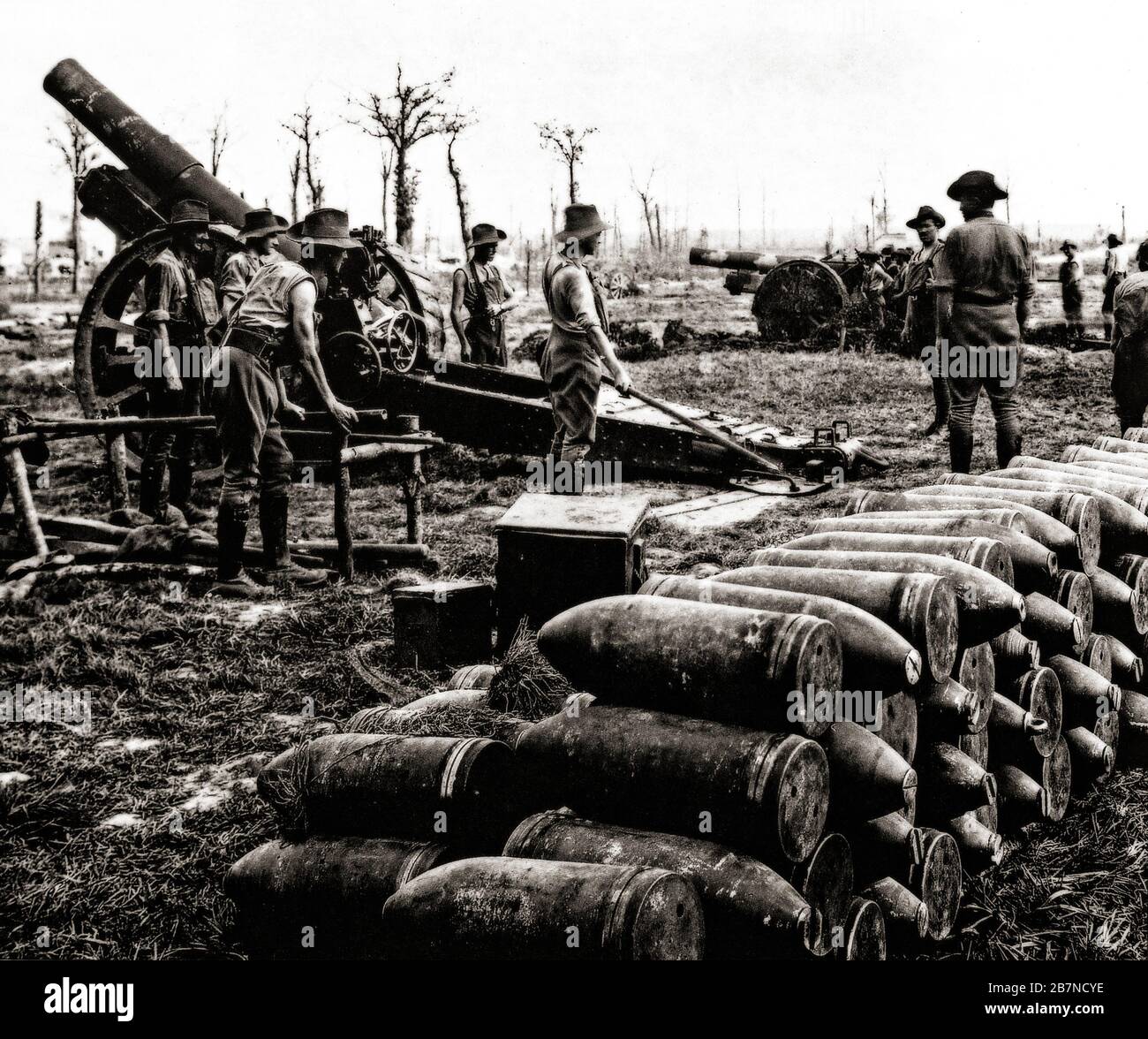54th australian siege battery hi-res stock photography and images - Alamy
