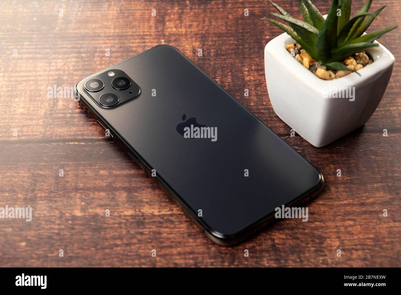 Galati, Romania, February, 20, 2020: New Iphone 11 Pro Max. IPhone 11 ...