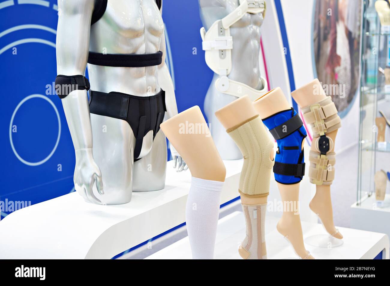 Modern medical orthopedic exhibition shop Stock Photo - Alamy