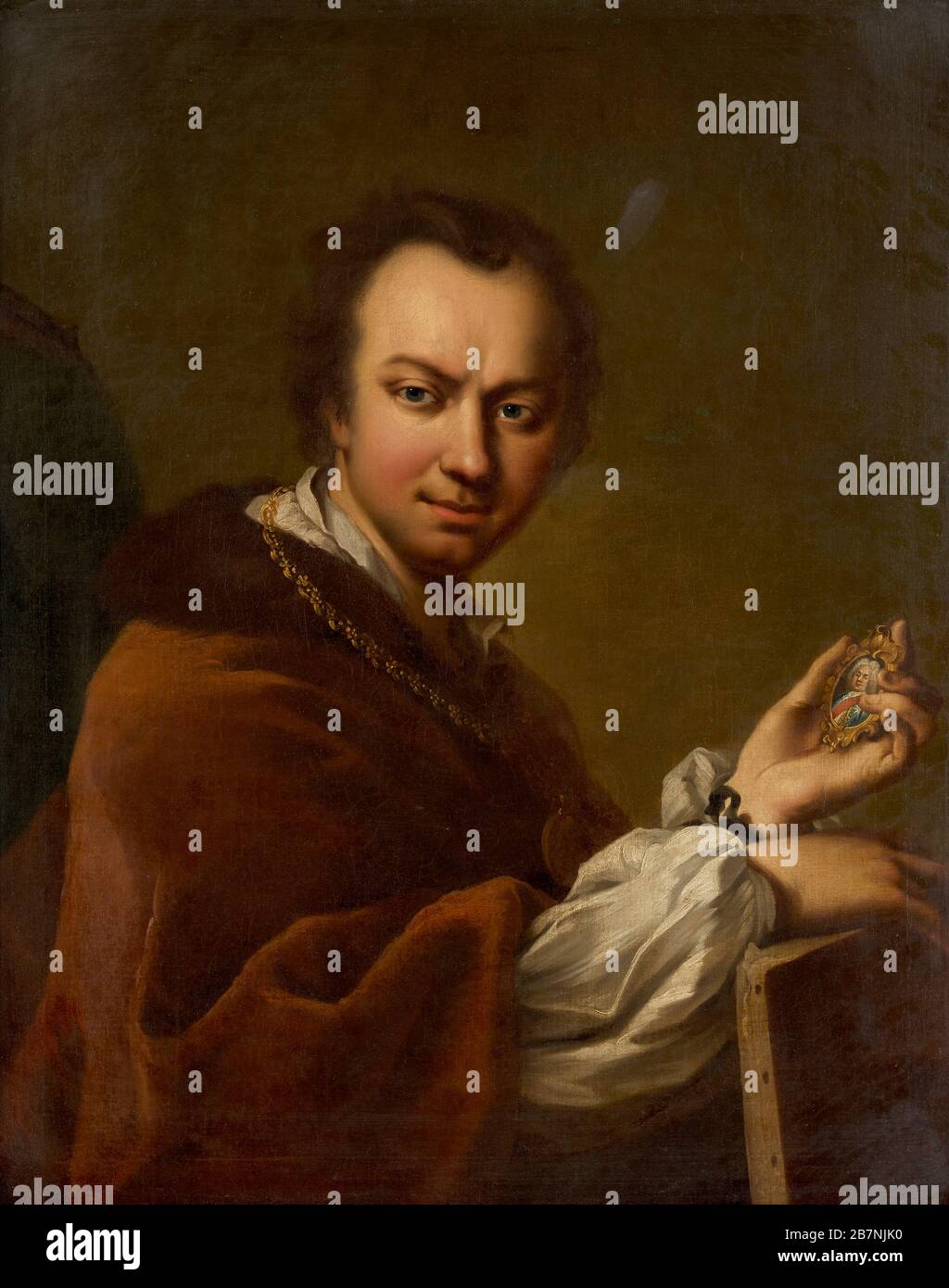 Self-Portrait, 1731-1734. Found in the Collection of Österreichische ...