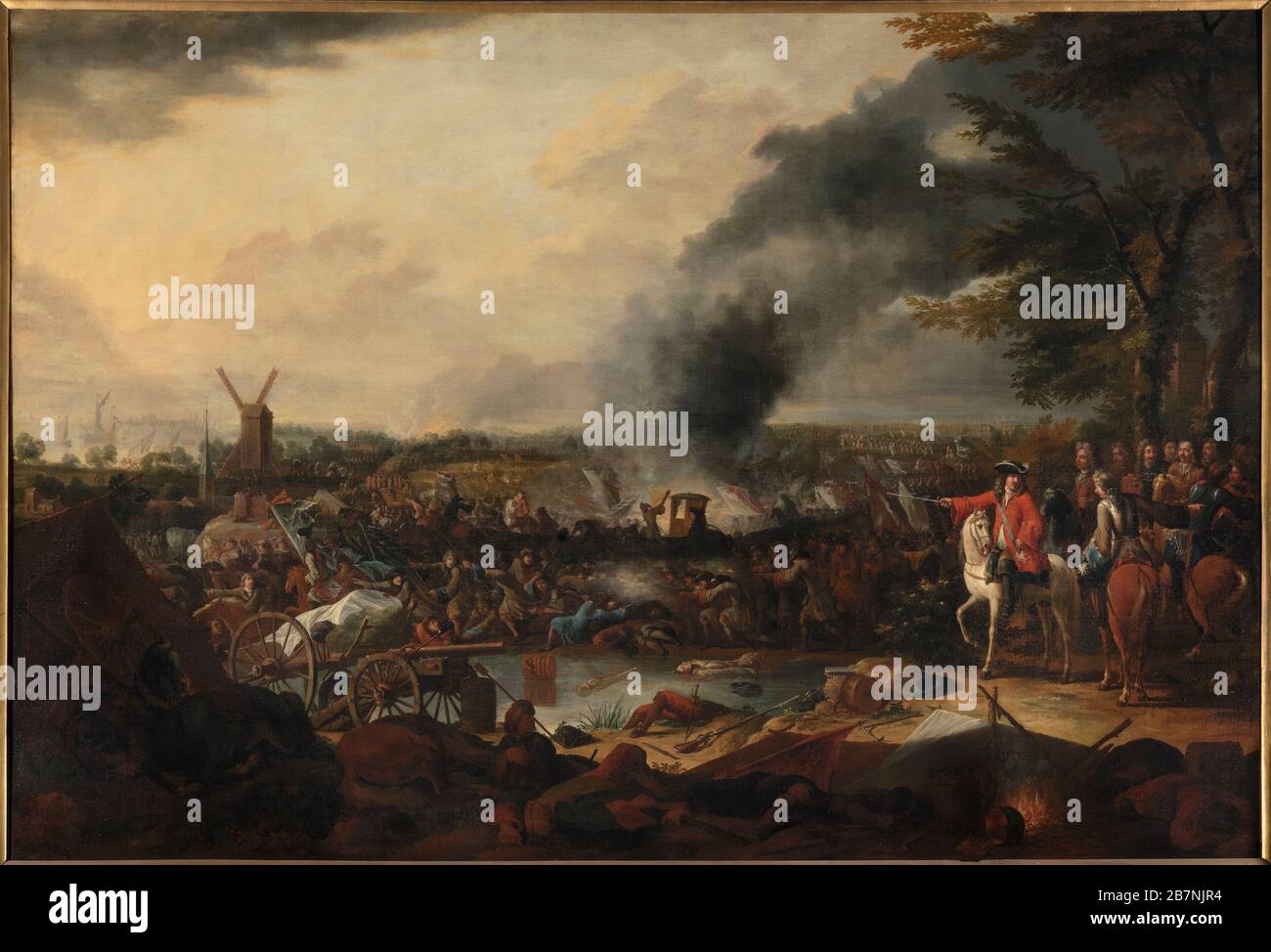 The Battle of Ekeren on June 30, 1703, Between 1703 and 1716. Found in ...