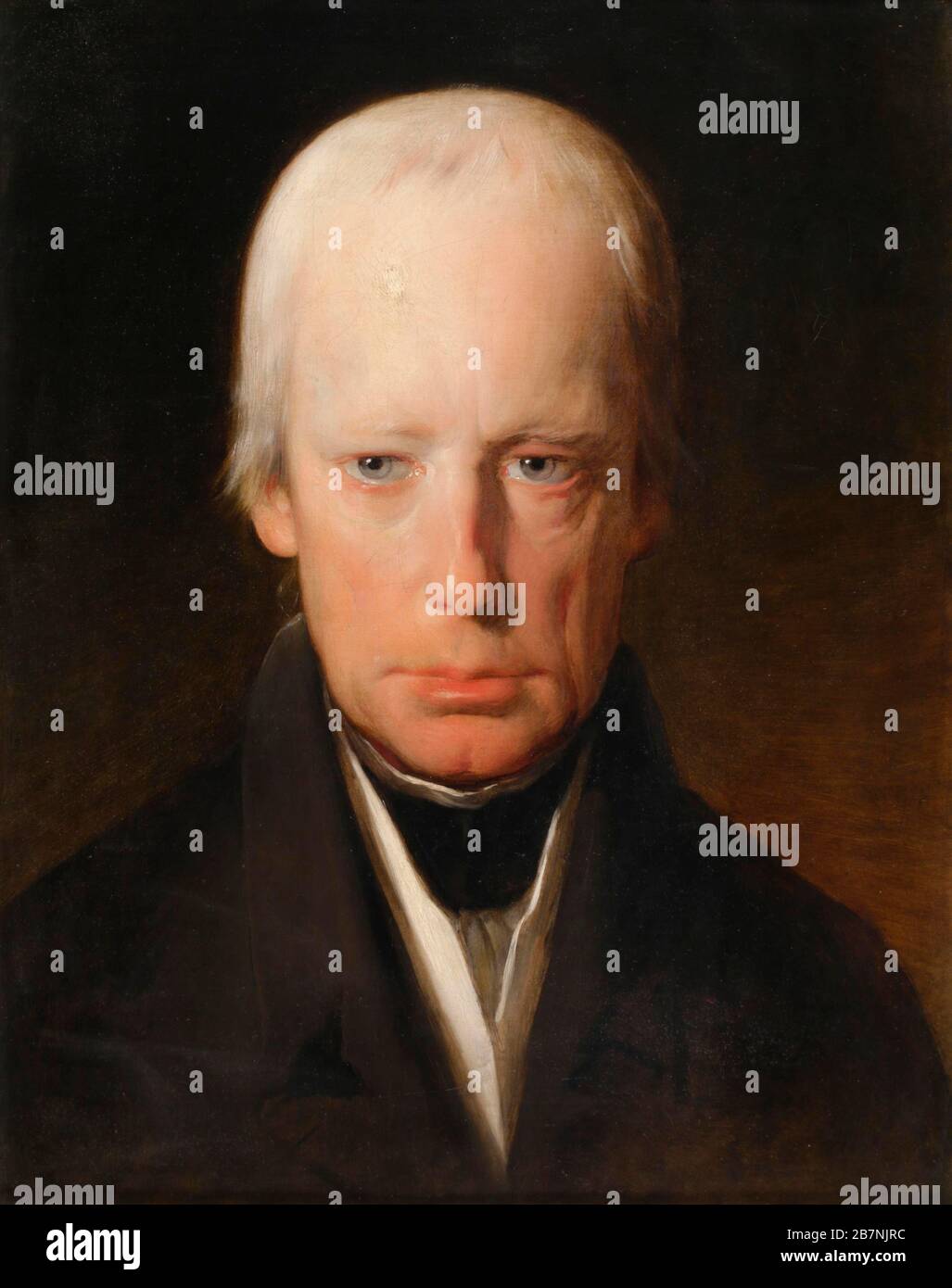 Portrait of Holy Roman Emperor Francis II (1768-1835), c. 1832. Private Collection Stock Photo ...