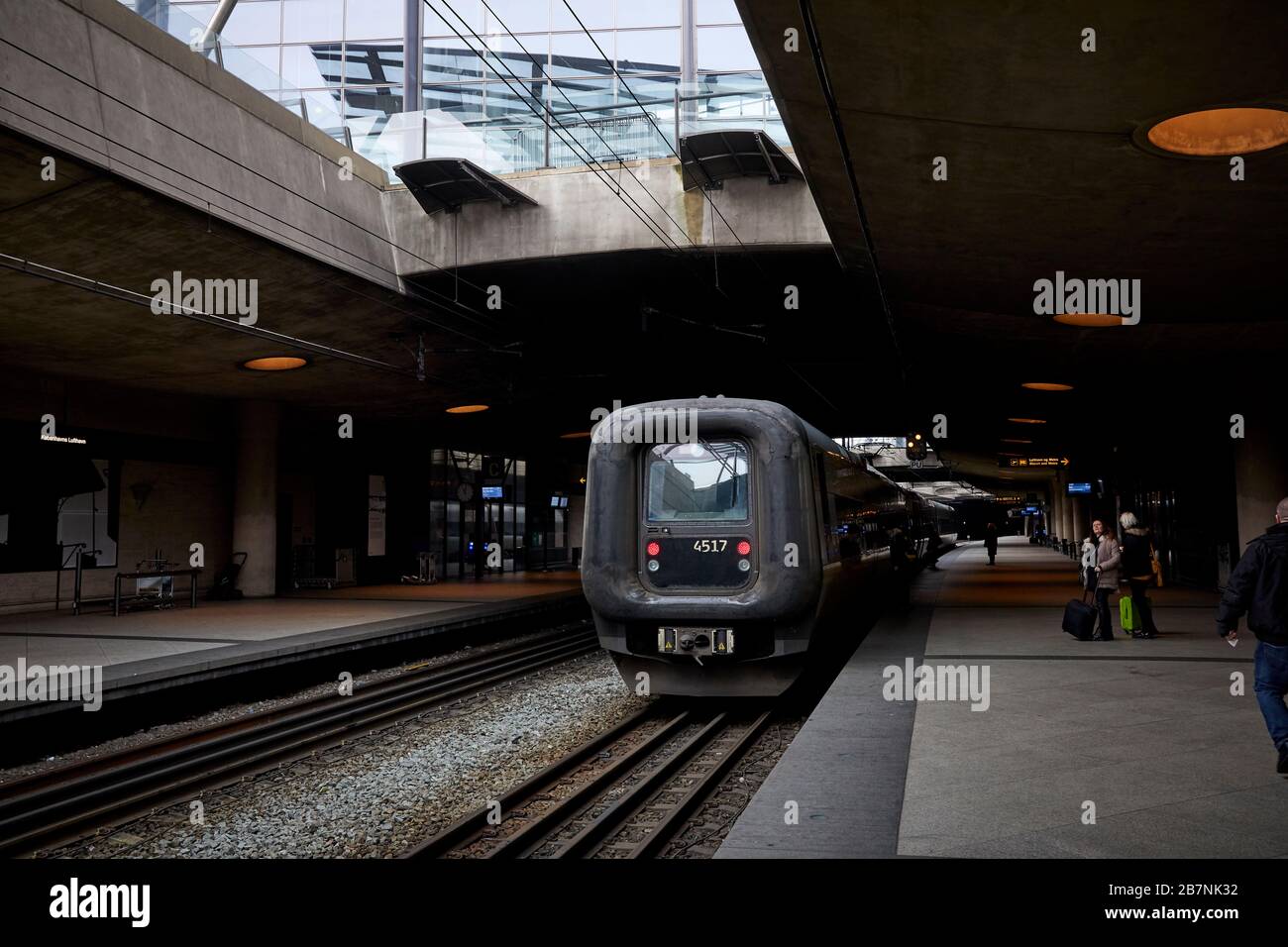 Copenhagen, Denmark’s capital, Oresundstog operated by DSB IR4 class MF ...