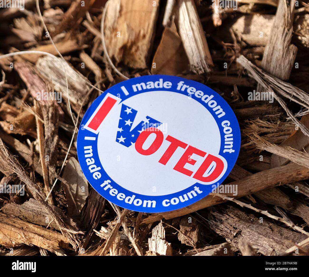 Florida i voted sticker hi-res stock photography and images - Alamy