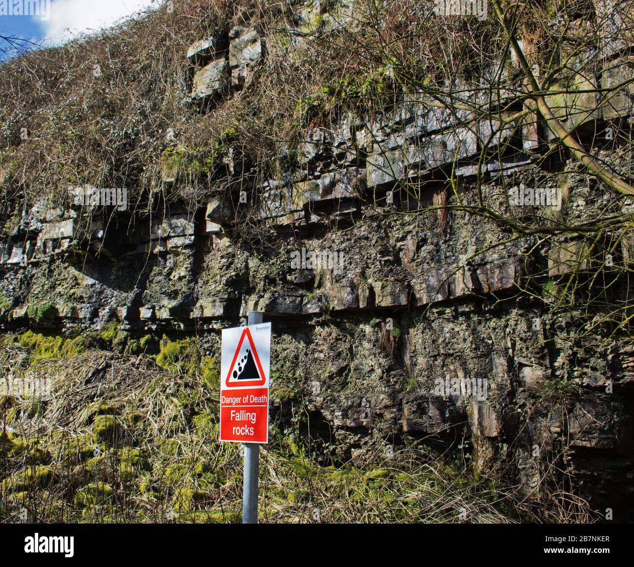 Quarry sign hi-res stock photography and images - Alamy