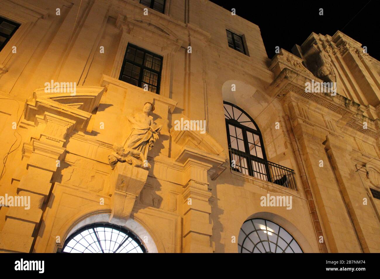 university of malta in valletta (malta Stock Photo - Alamy