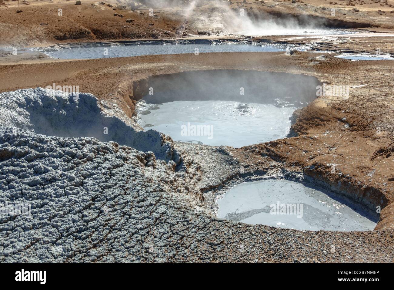 Geothermal boiling mud hi-res stock photography and images - Alamy