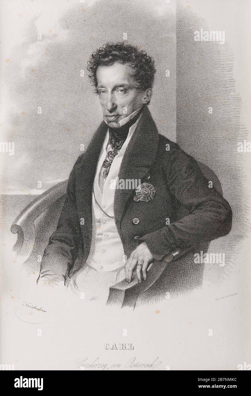 Archduke Charles of Austria (1771-1847), Duke of Teschen. Private ...