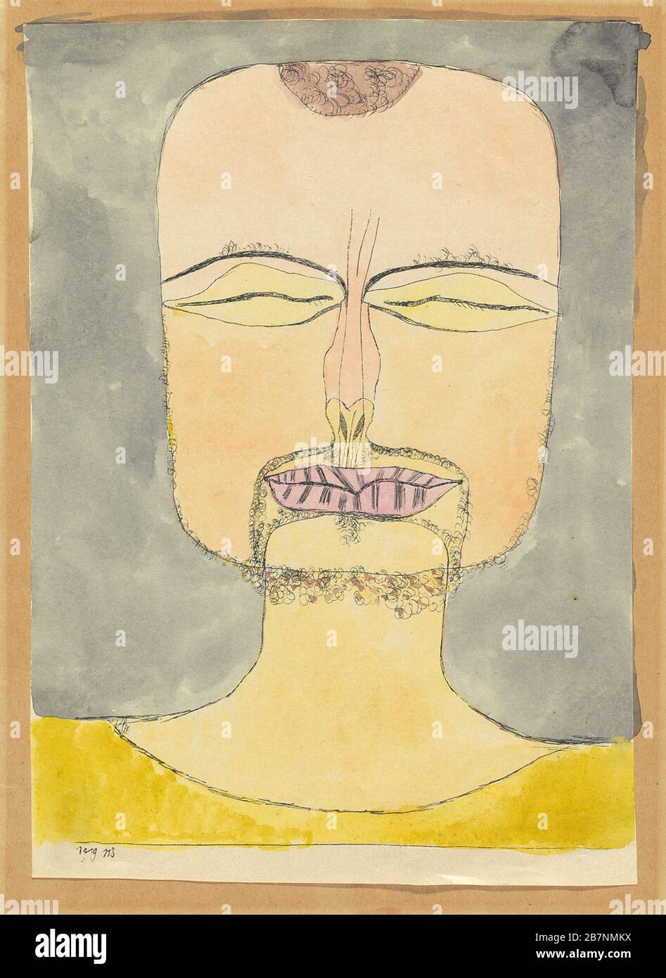 Paul Klee Self Portrait 1911