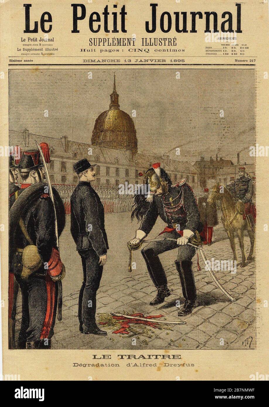 Alfred dreyfus 1895 hi-res stock photography and images - Alamy