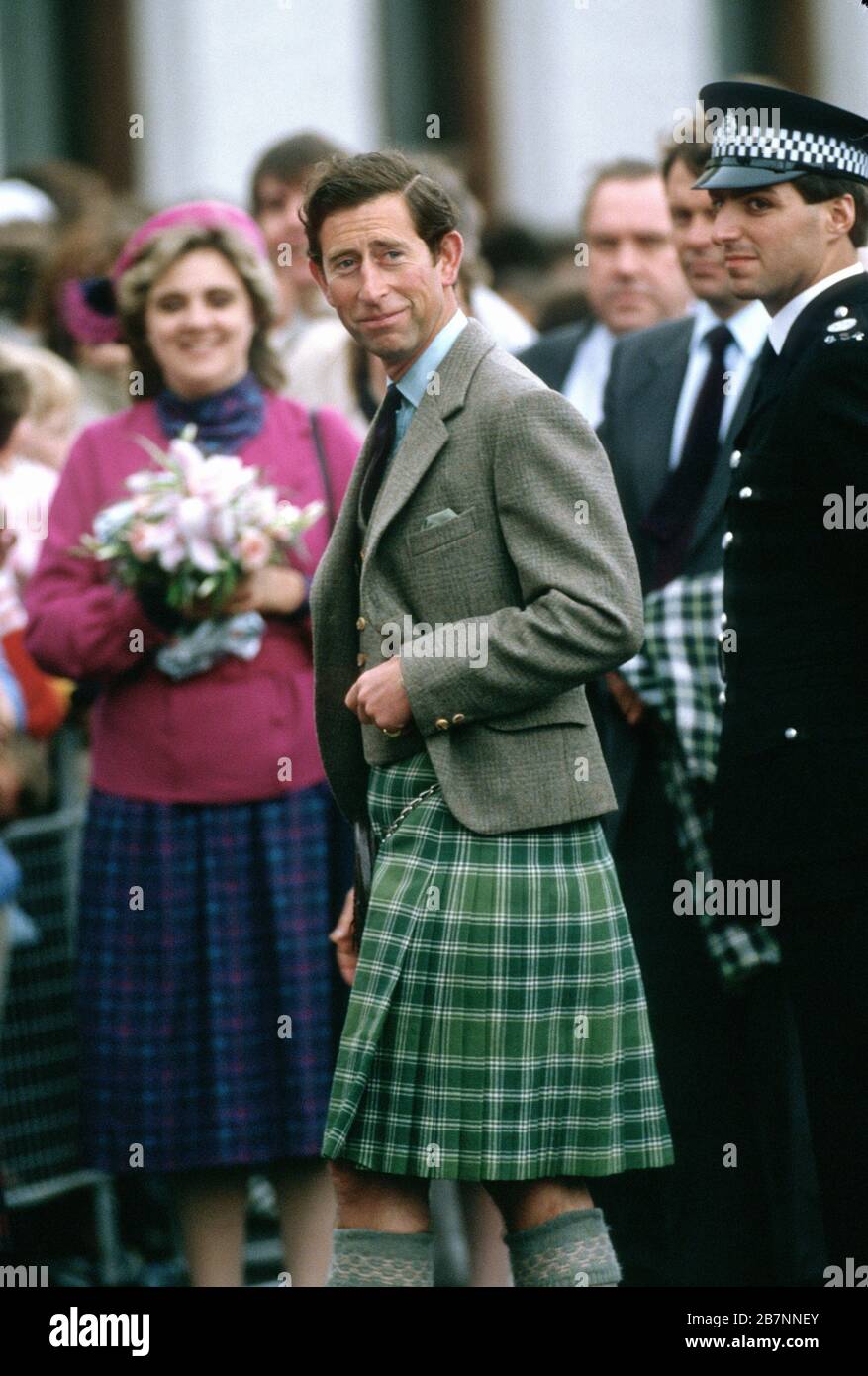 Princess diana scotland 1985 hi-res stock photography and images - Alamy