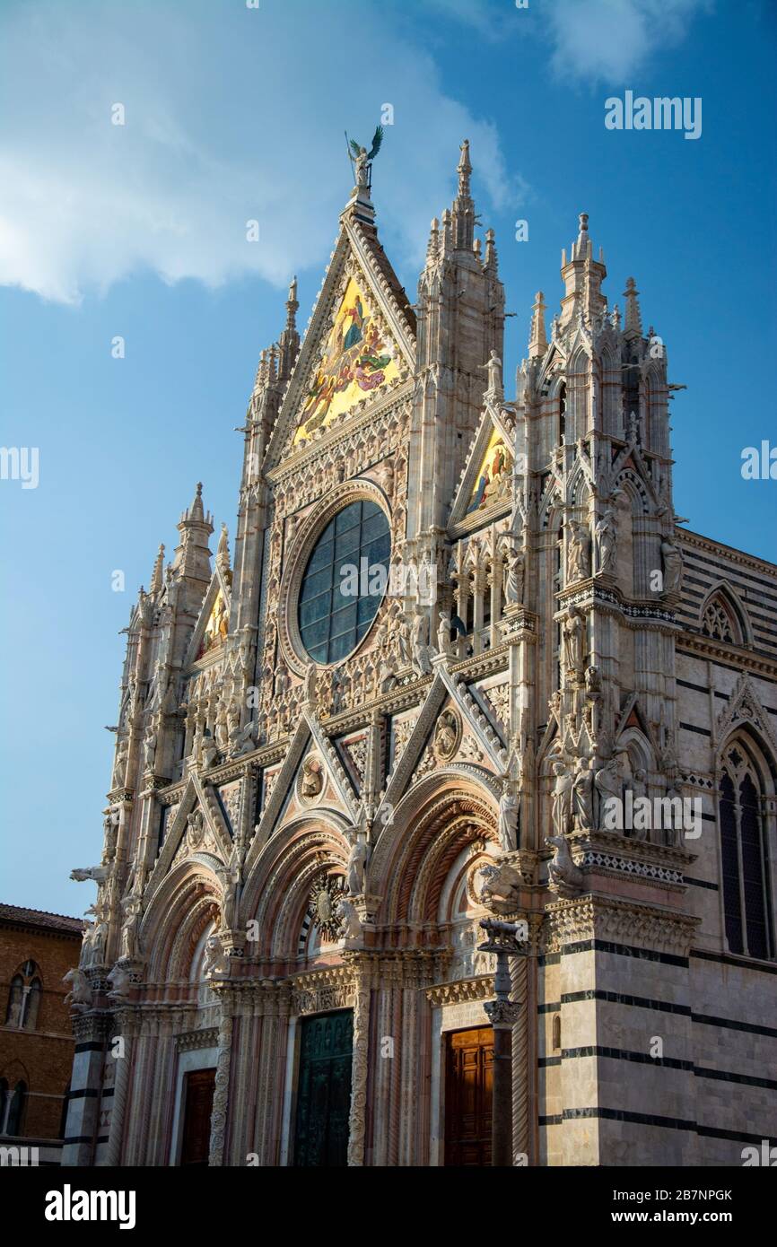 Siena Cathedral is a medieval church in Siena, Italy, dedicated from ...