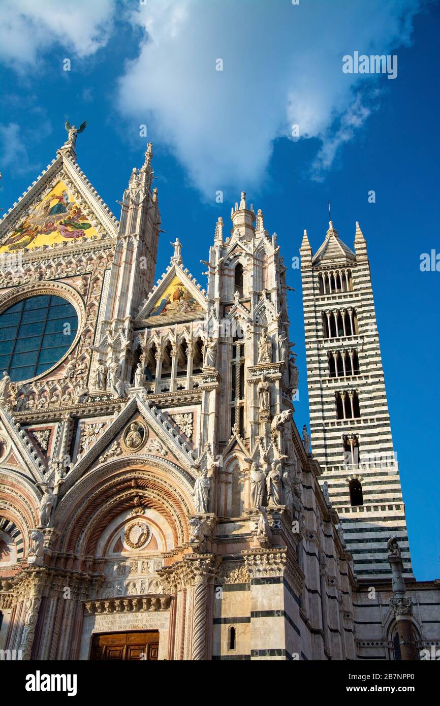 Siena Cathedral is a medieval church in Siena, Italy, dedicated from ...