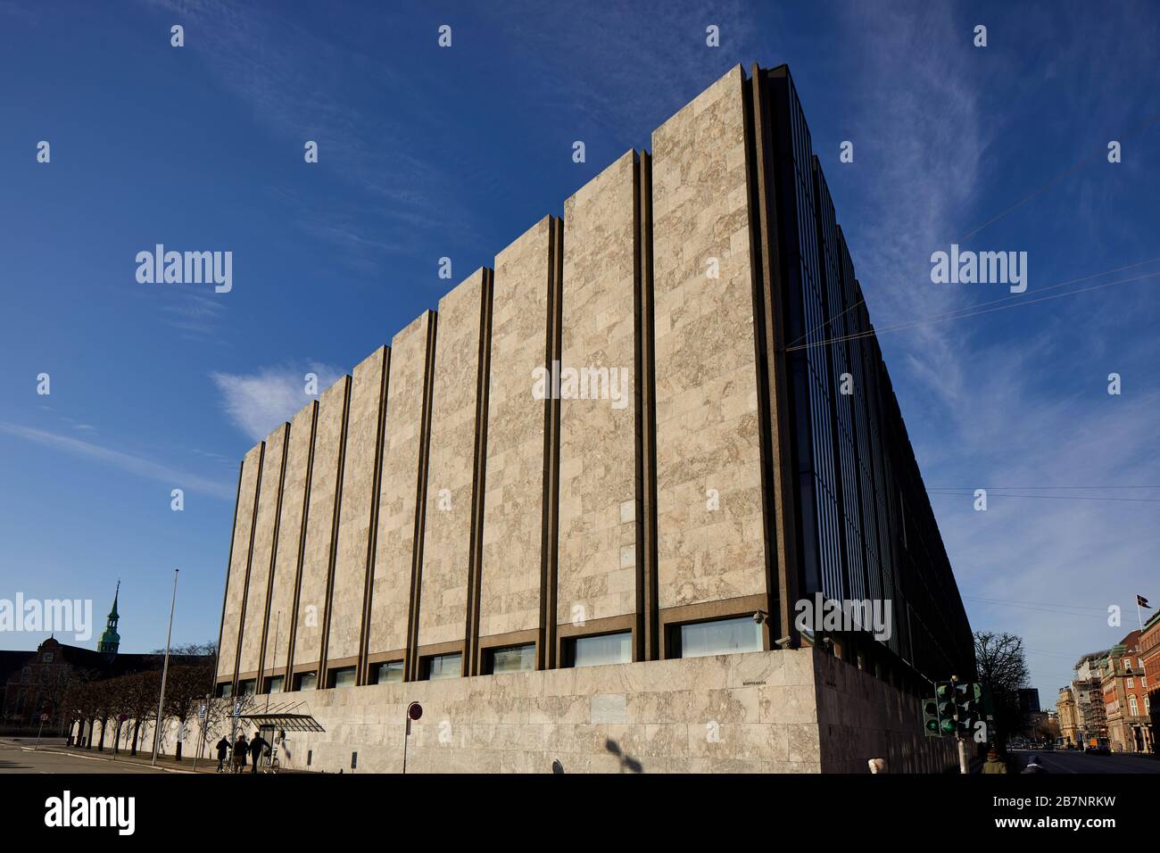 Copenhagen, Denmark’s capital, Danish National Bank Curtain-walled ...