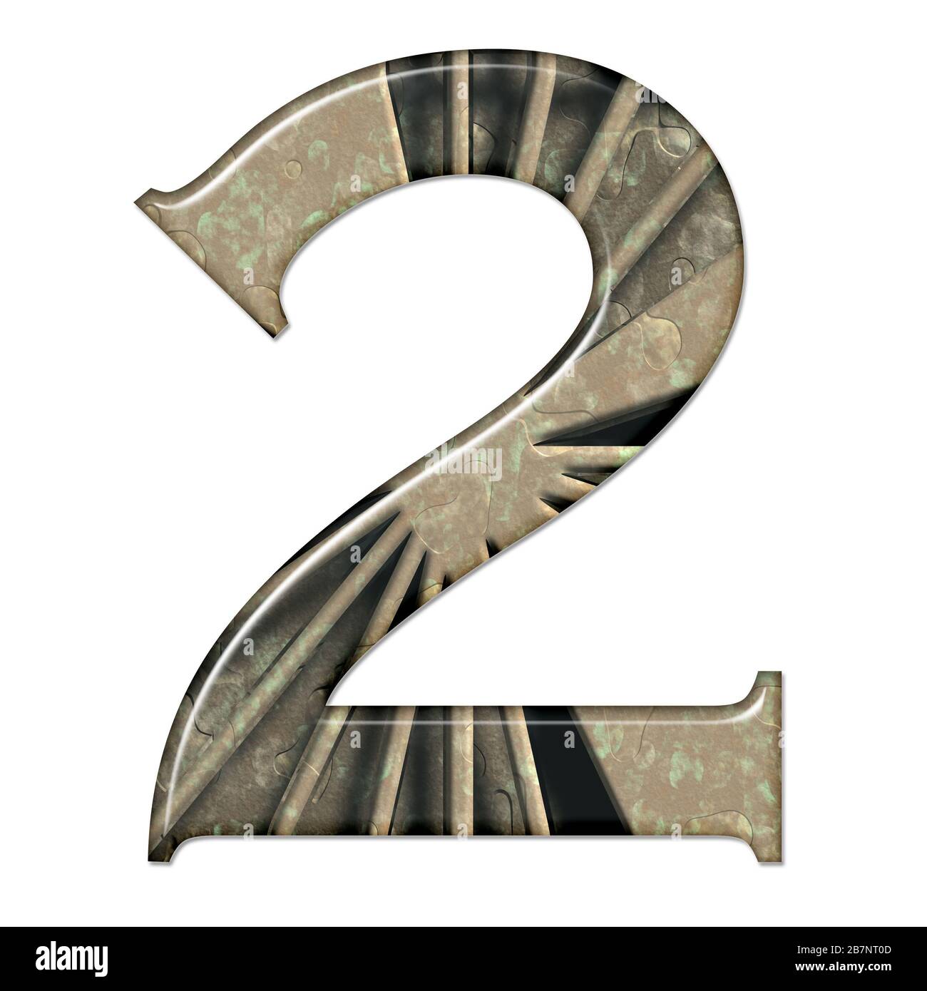 3D render of composite material pattern and texture numbers for ...