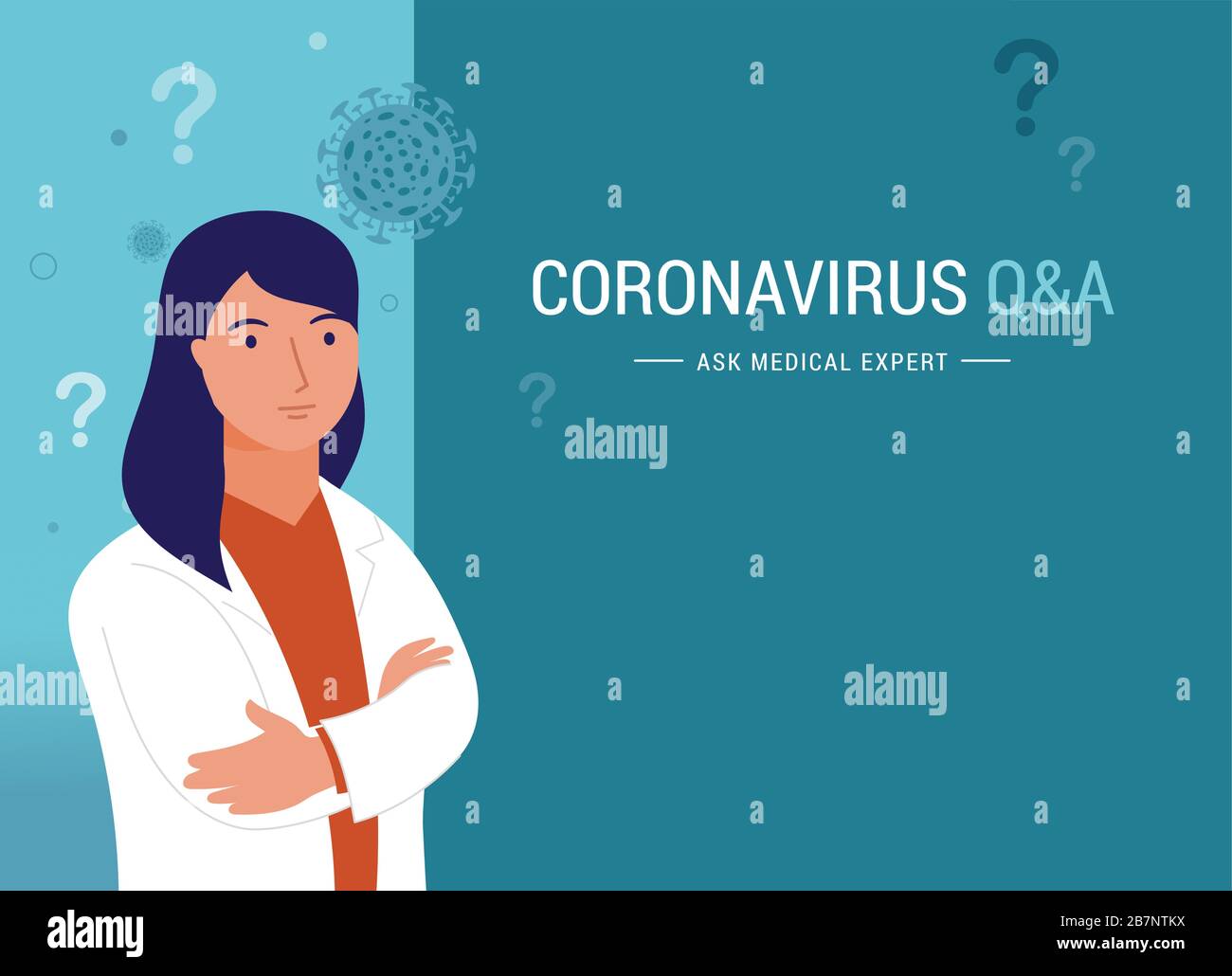 Ask the doctor. Doctor, medical professional is standing in front of an ...
