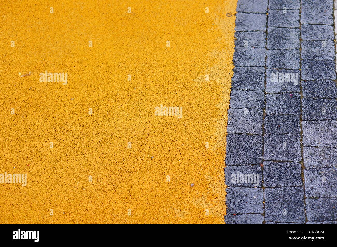 Small cobblestone paved road in hi-res stock photography and images - Alamy