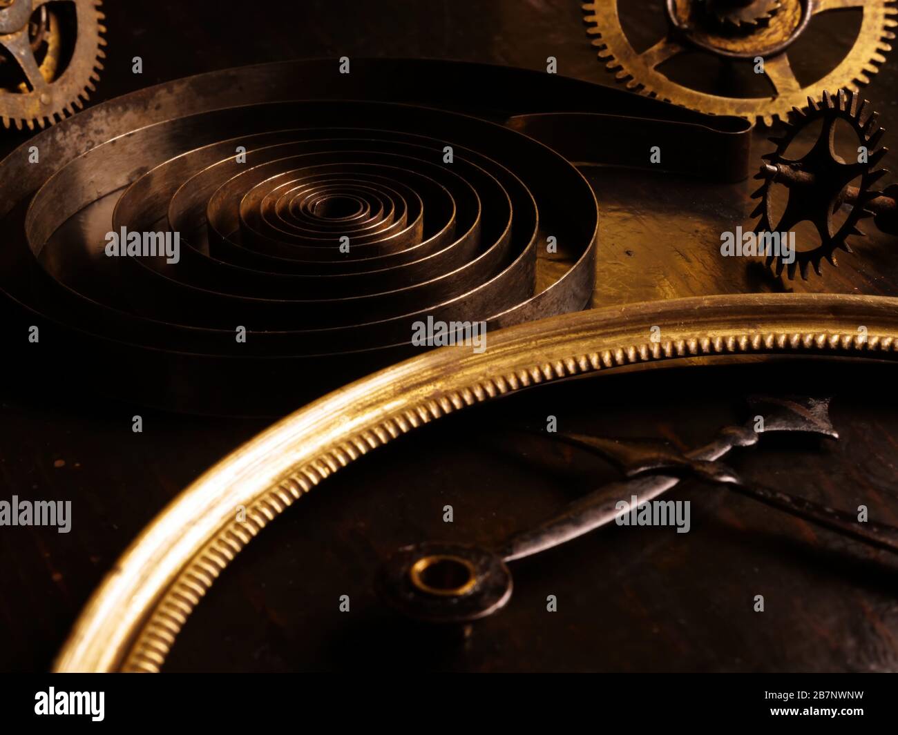 Watch parts hi-res stock photography and images - Alamy
