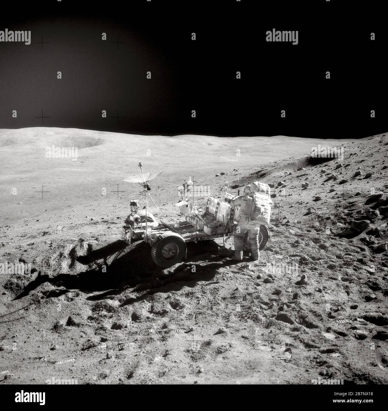 Apollo 16 - NASA, 1972. Astronaut John W. Young, Commander of the ...