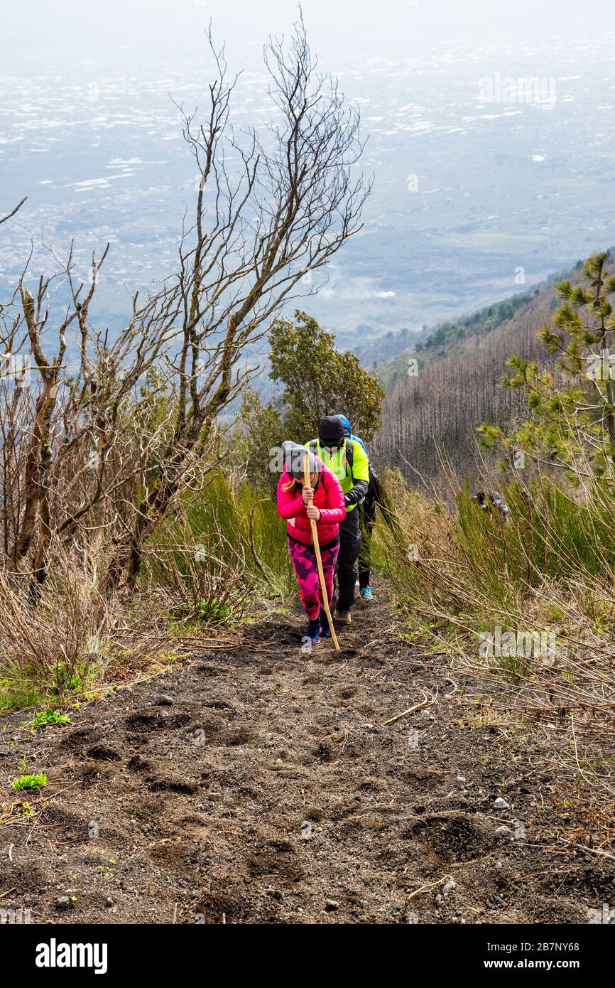 Monte Somma, Naples (Italy) - This trekking route is a challenging ...