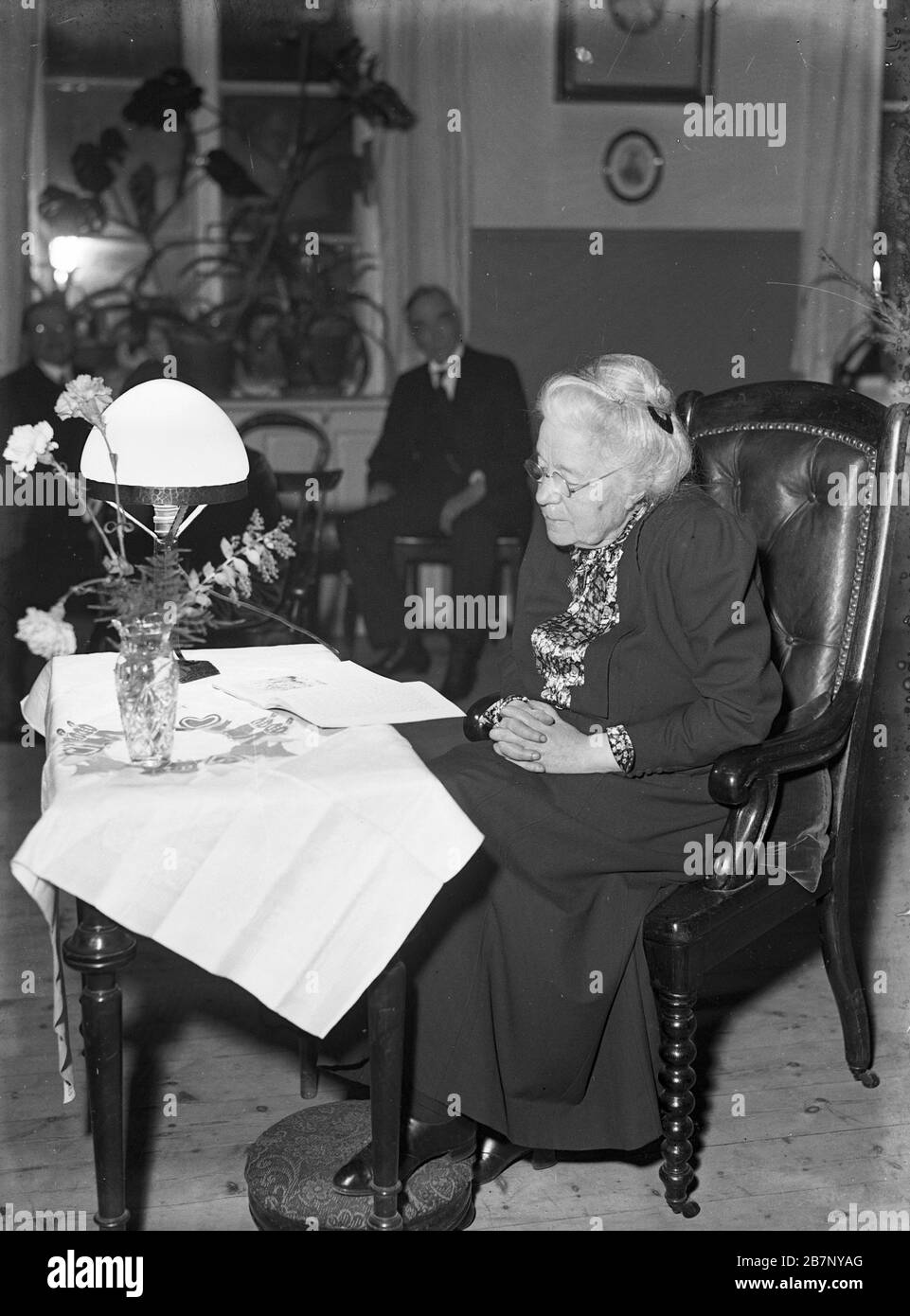 Selma Lagerlof, Swedish author and teacher, on her 80th Birthday ...