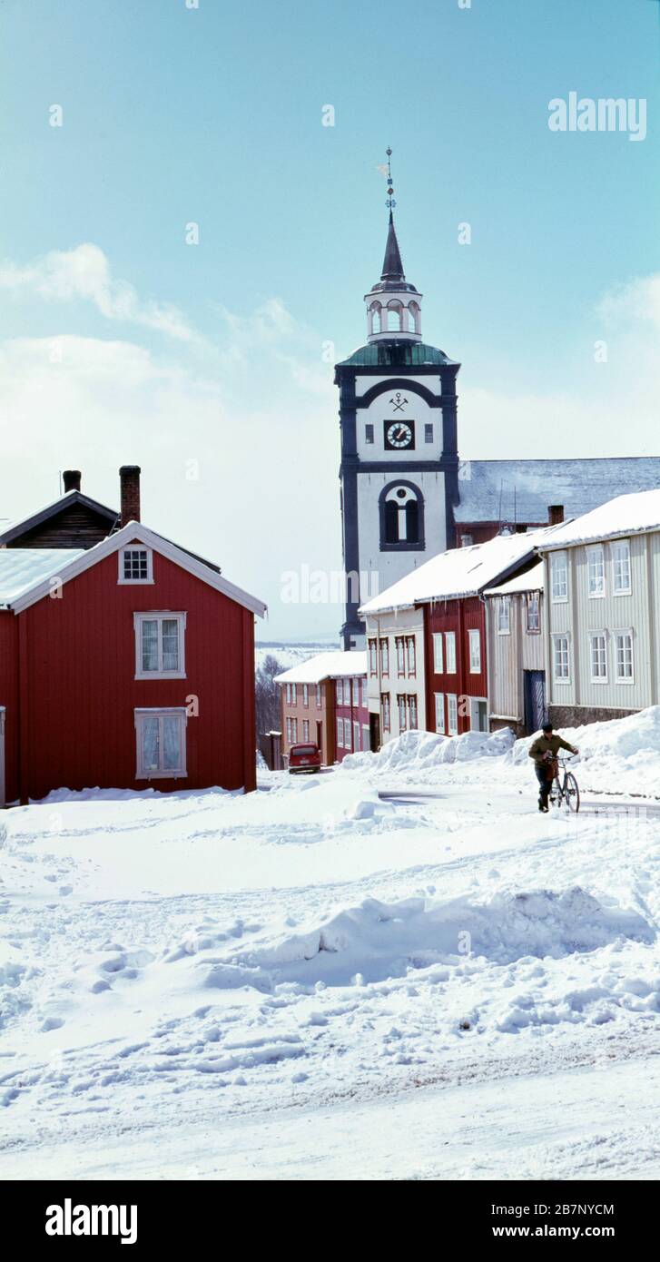 Roros, Norway, 1970s Stock Photo - Alamy