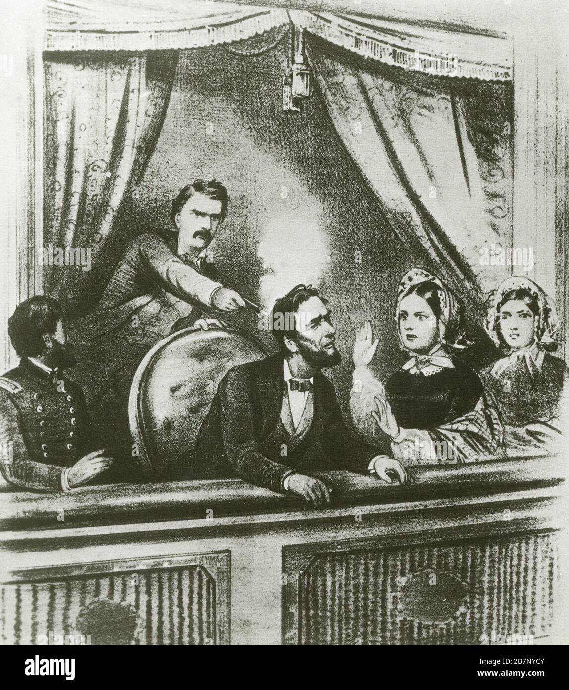 Imágenes Del Asesinato De Abraham Lincoln LA HISTORIA Y EL ASESINATO