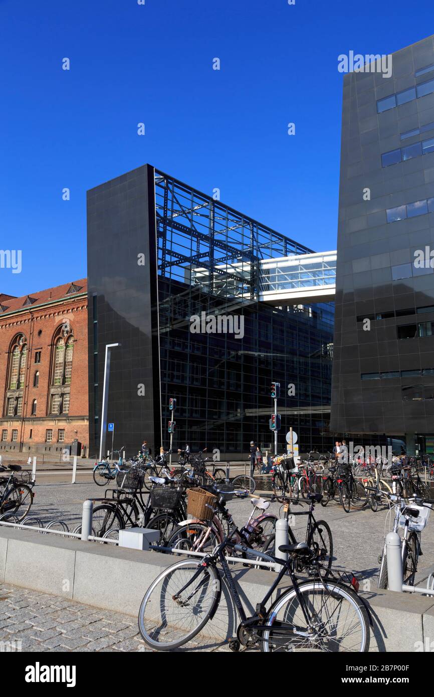 The Royal Library, Copenhagen, Zealand, Denmark, Europe Stock Photo - Alamy