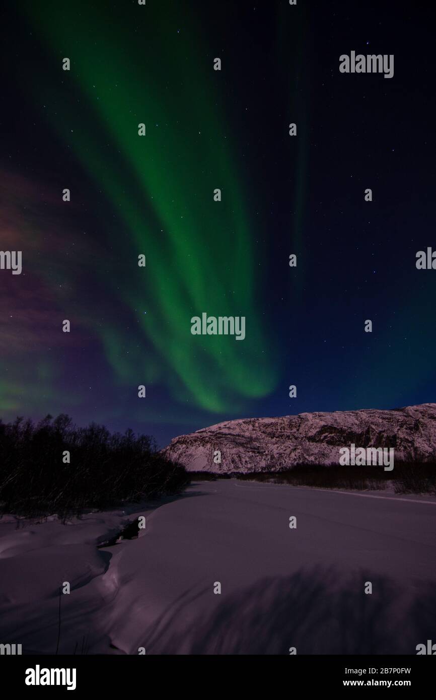 An aurora borealis, sometimes referred to as polar lights or northern ...