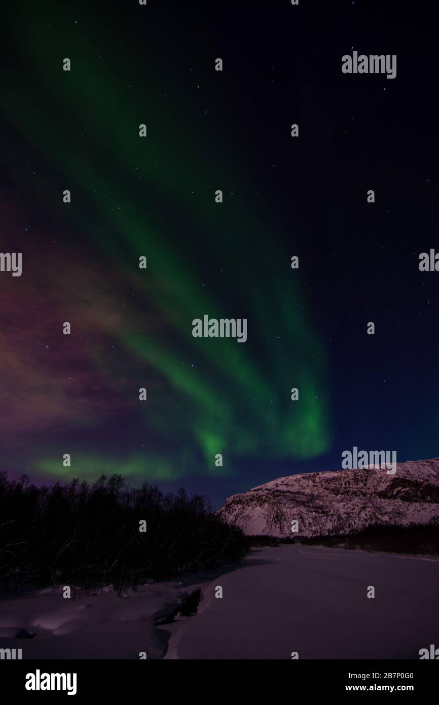 An aurora borealis, sometimes referred to as polar lights or northern ...