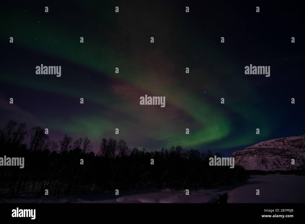 An aurora borealis, sometimes referred to as polar lights or northern ...