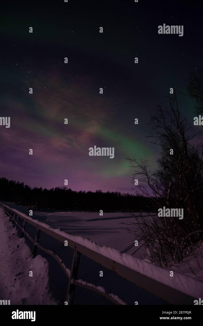 An aurora borealis, sometimes referred to as polar lights or northern ...