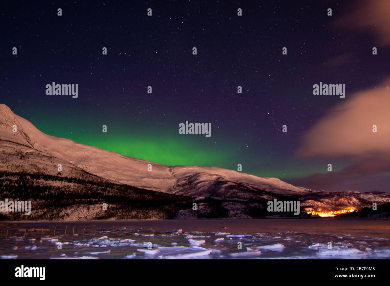 An aurora borealis, sometimes referred to as polar lights or northern ...