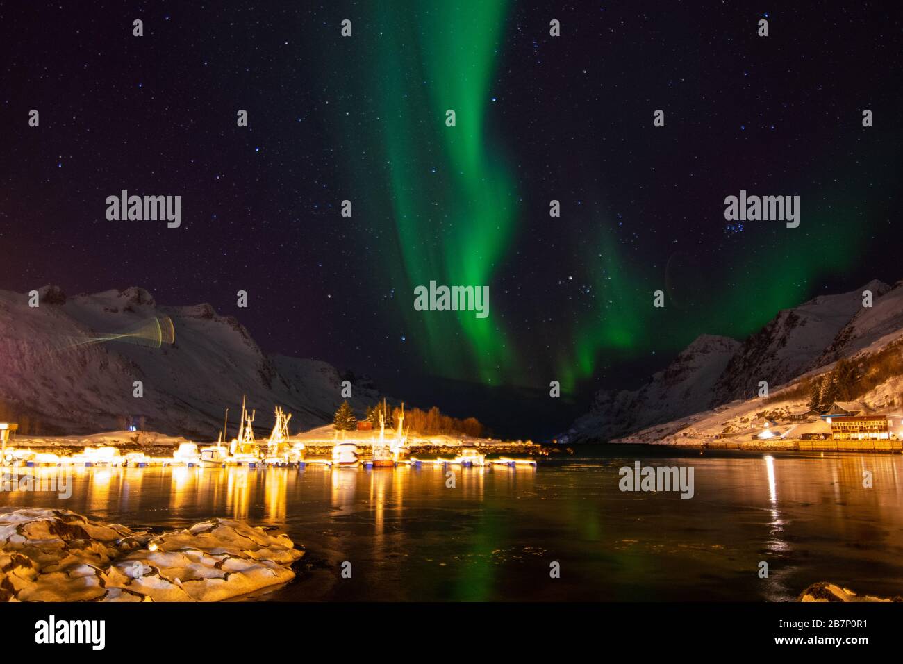 An aurora borealis, sometimes referred to as polar lights or northern ...