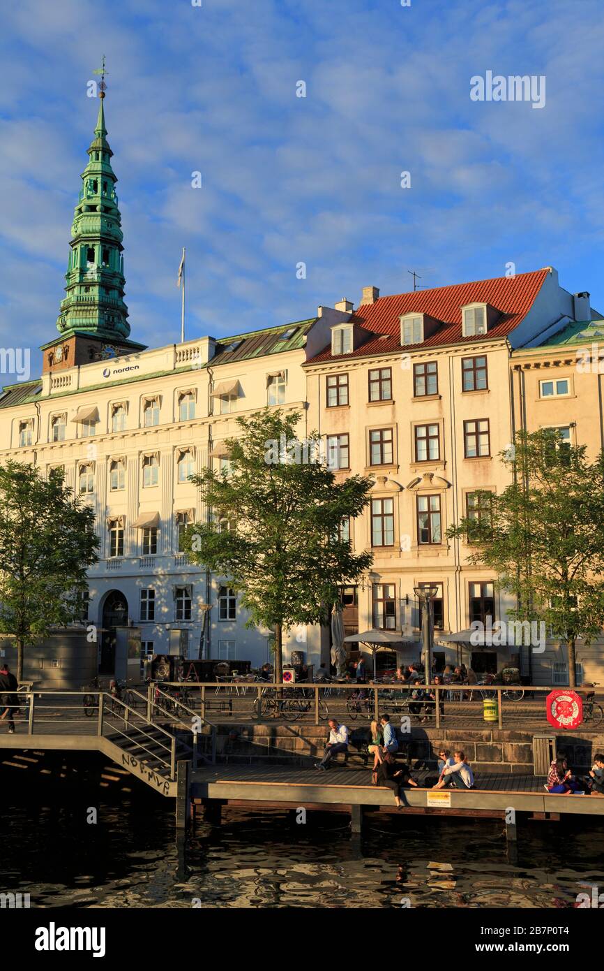 Architecture on Ved Stranden, Copenhagen, Zealand, Denmark, Europe ...