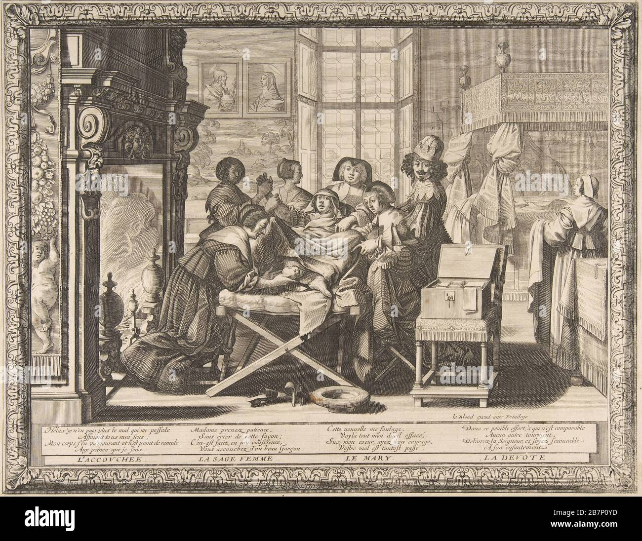 Childbirth 17th century hi-res stock photography and images - Alamy