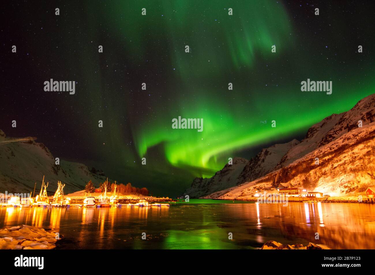 An aurora borealis, sometimes referred to as polar lights or northern ...