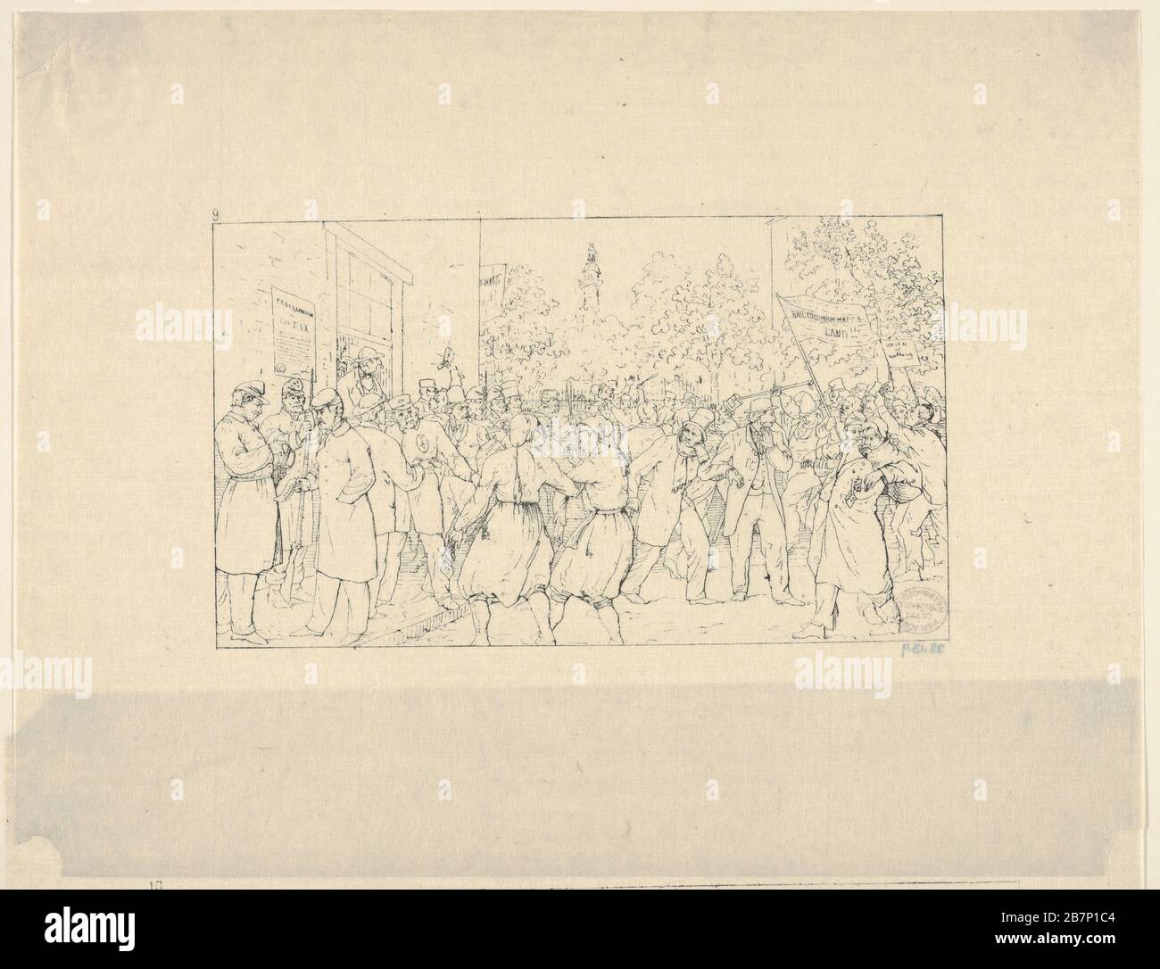 Baltimore riots 1861 hi-res stock photography and images - Alamy