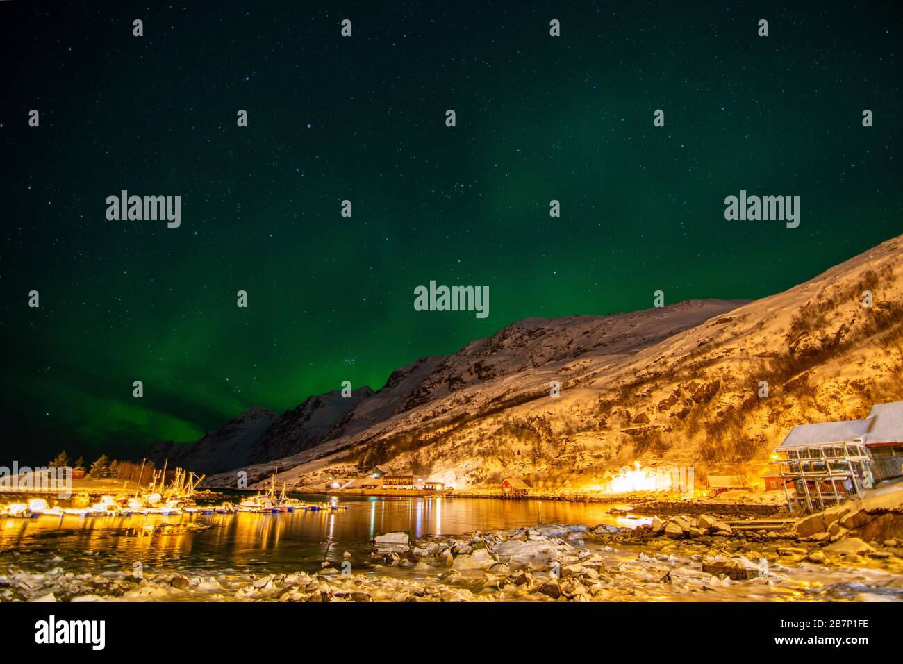 An aurora borealis, sometimes referred to as polar lights or northern ...