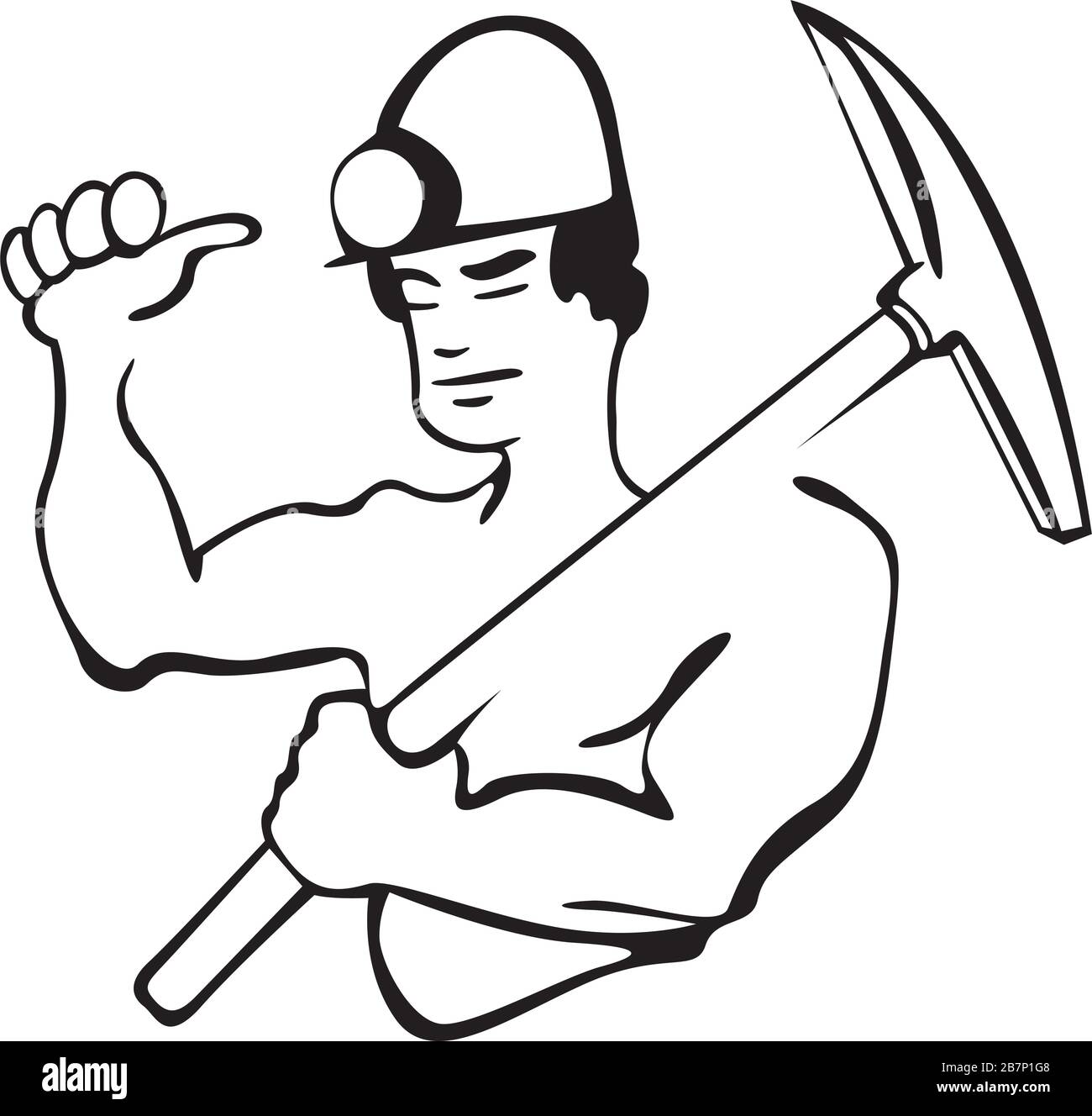 Pickaxe male hi-res stock photography and images - Alamy