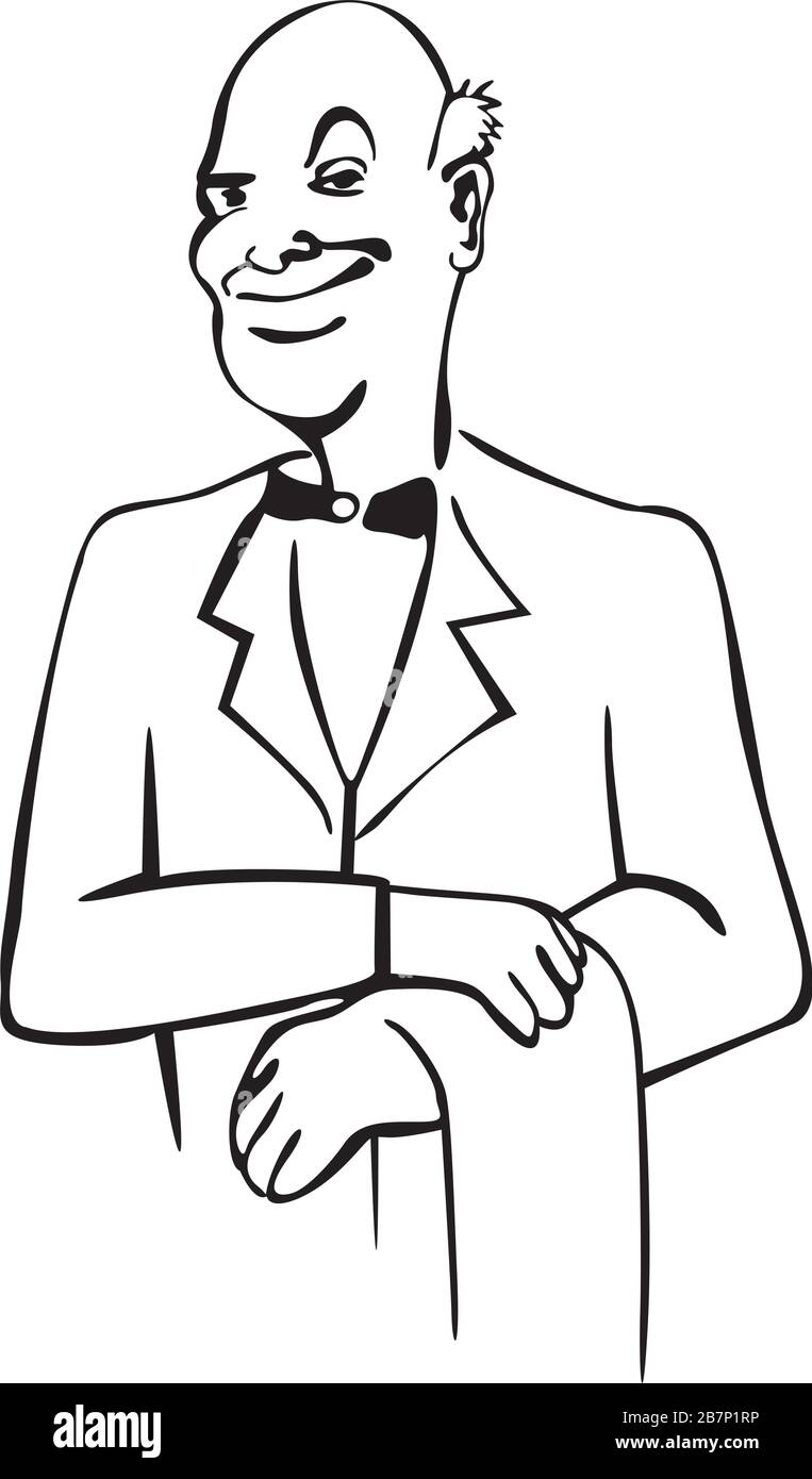 Restaurant staff work Stock Vector Images - Alamy