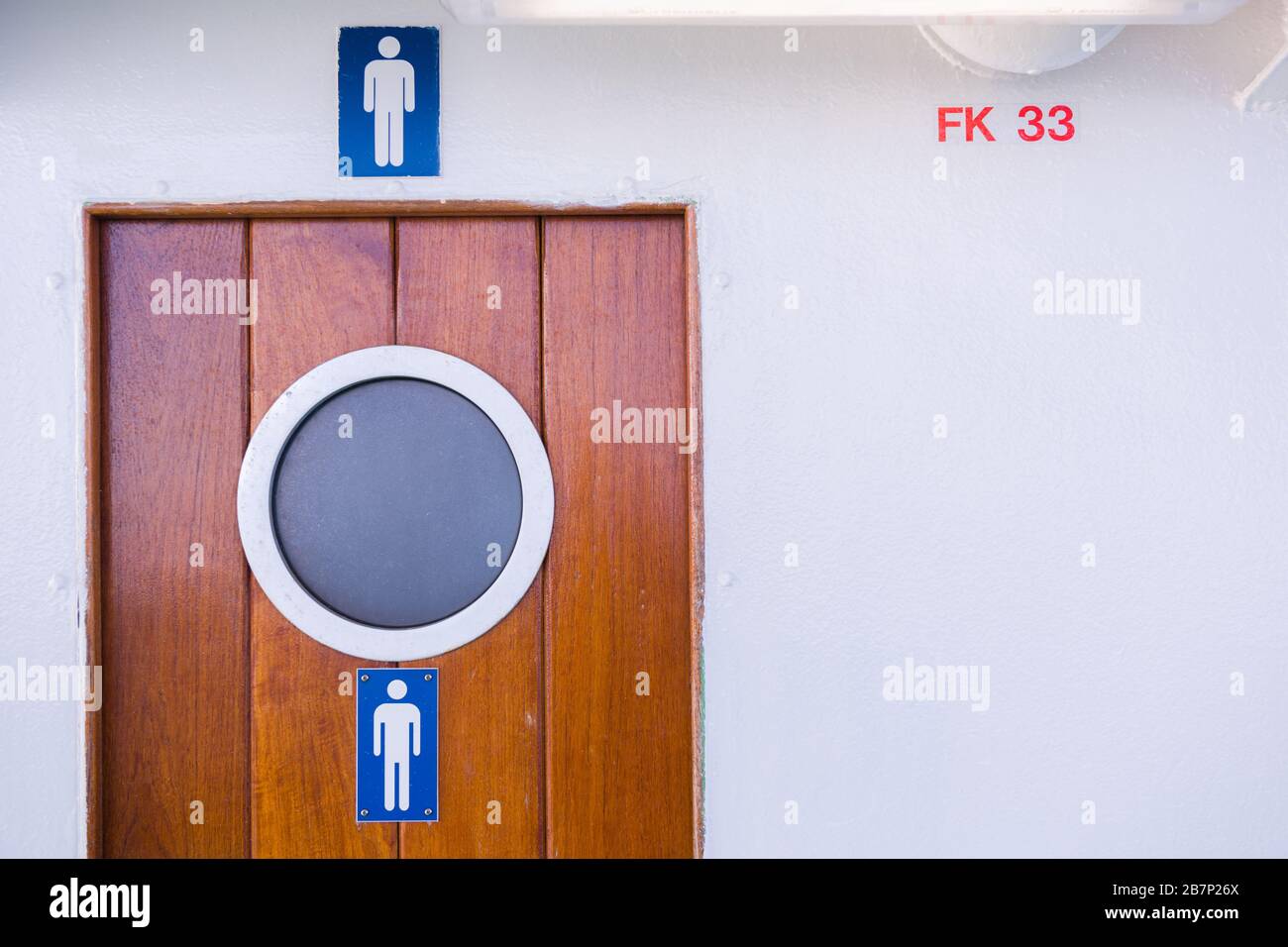 Men´s toilet on board the island ferry from Schlüttsiel to the North ...