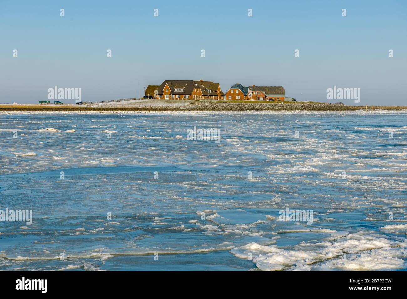 Isle of Hallig Langeness, North Sea, Unesco World Heritage, North ...
