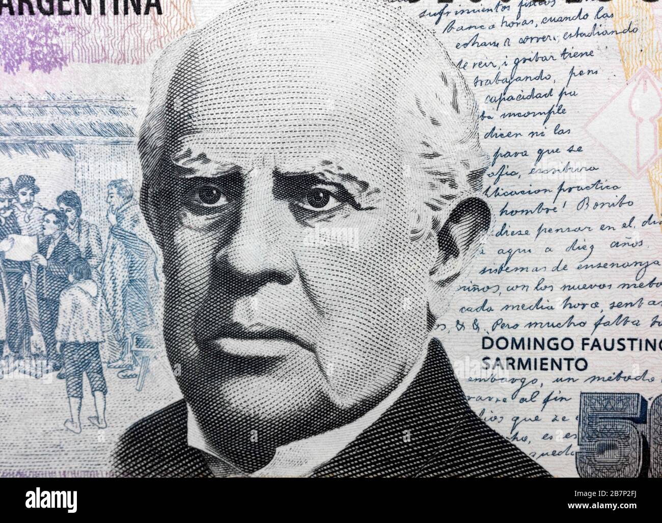 Domingo faustino sarmiento hi-res stock photography and images - Alamy